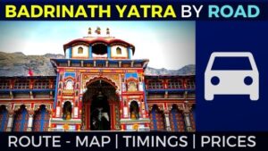 How To Reach Badrinath from Kedarnath (243km): Route Map & Distance